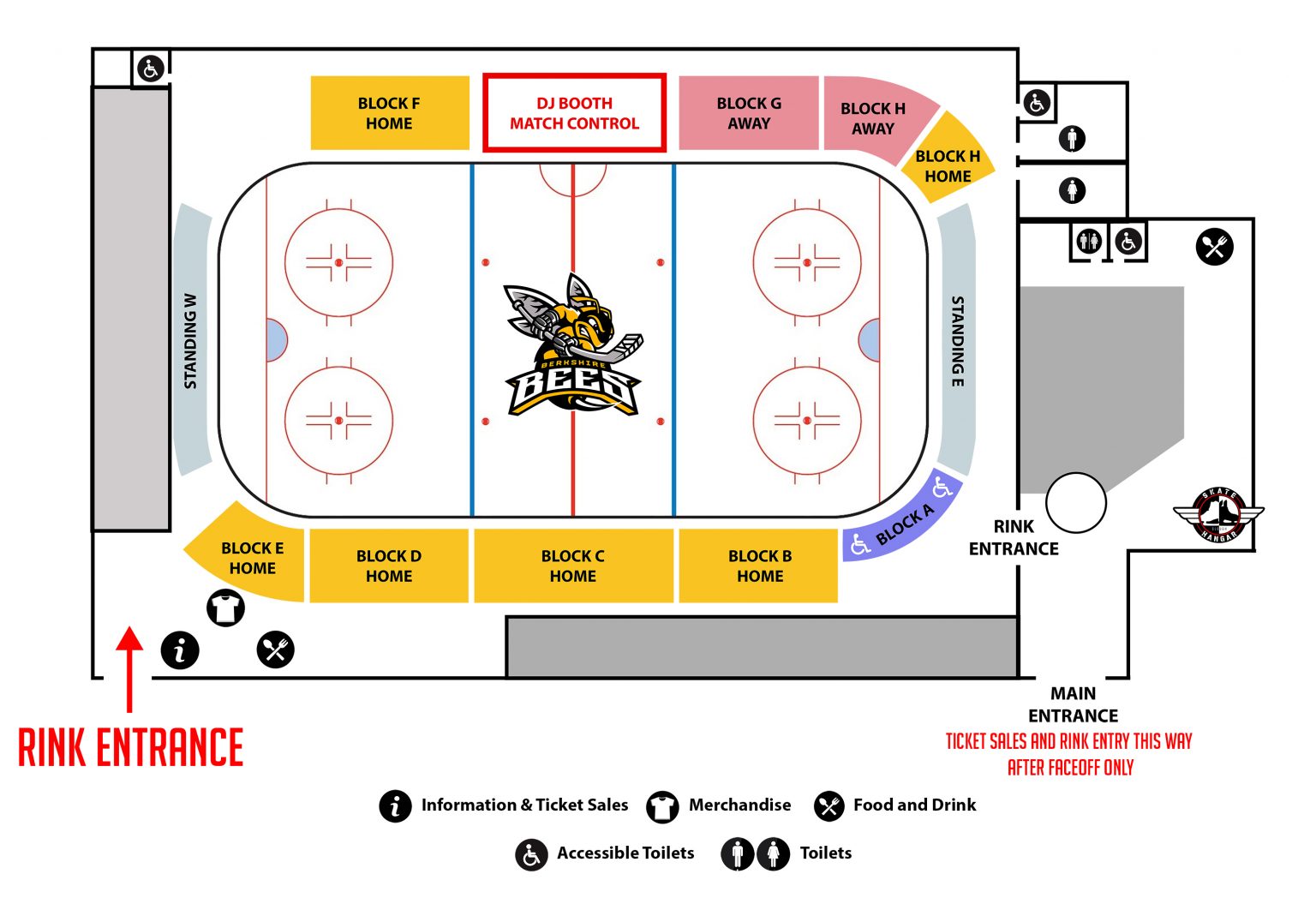GAME DAY DETAILS – Berkshire Bees Ice Hockey Club
