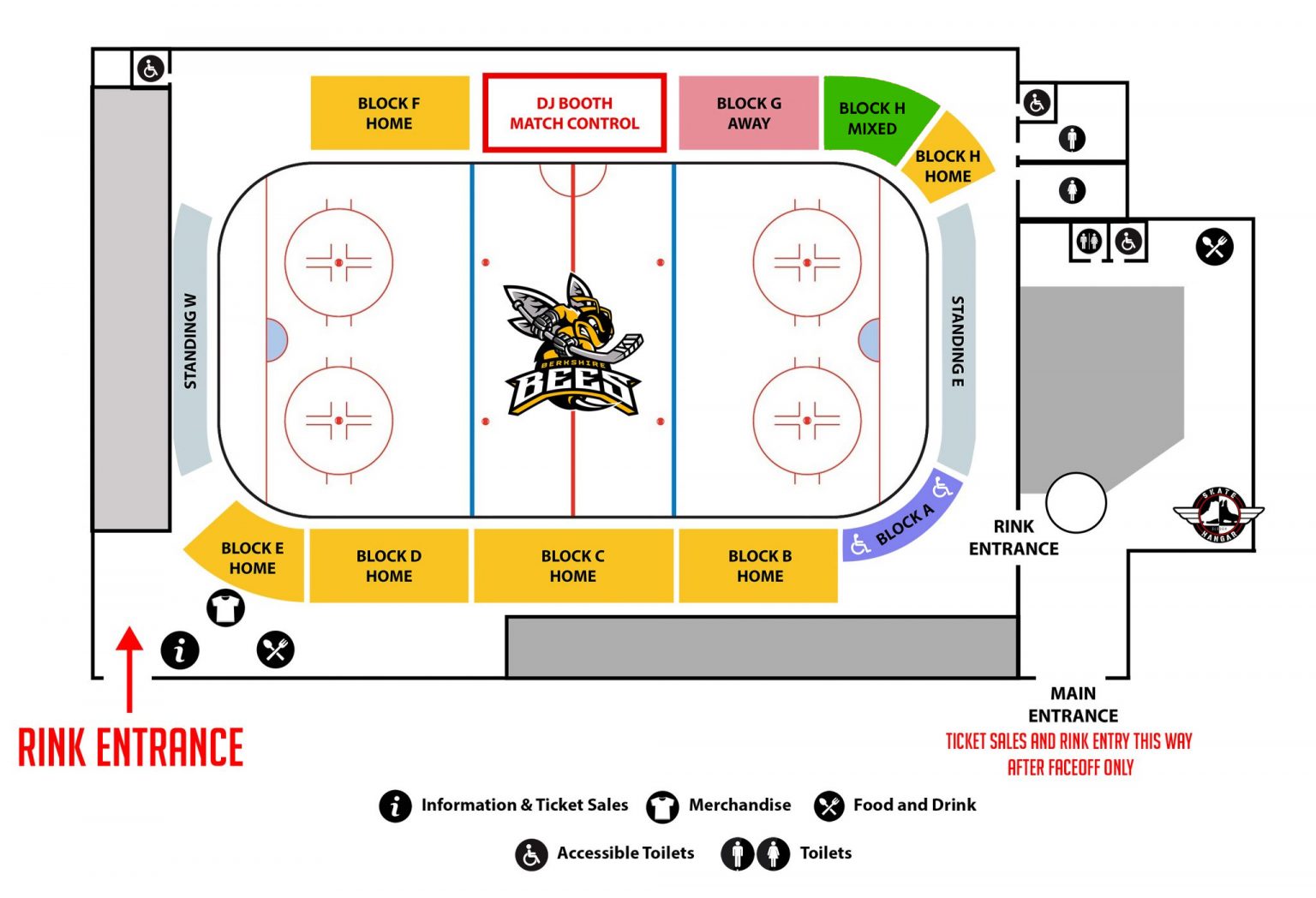 GAME DAY DETAILS – Berkshire Bees Ice Hockey Club